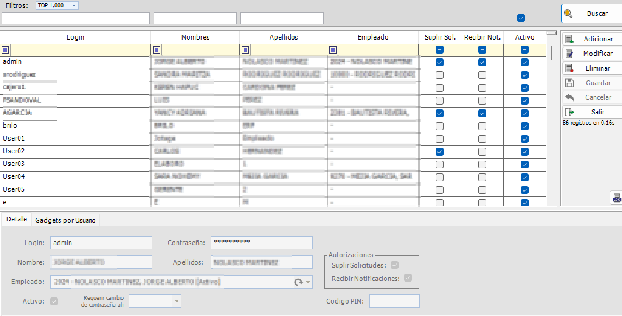 Usuarios - Brilo ERP Docs