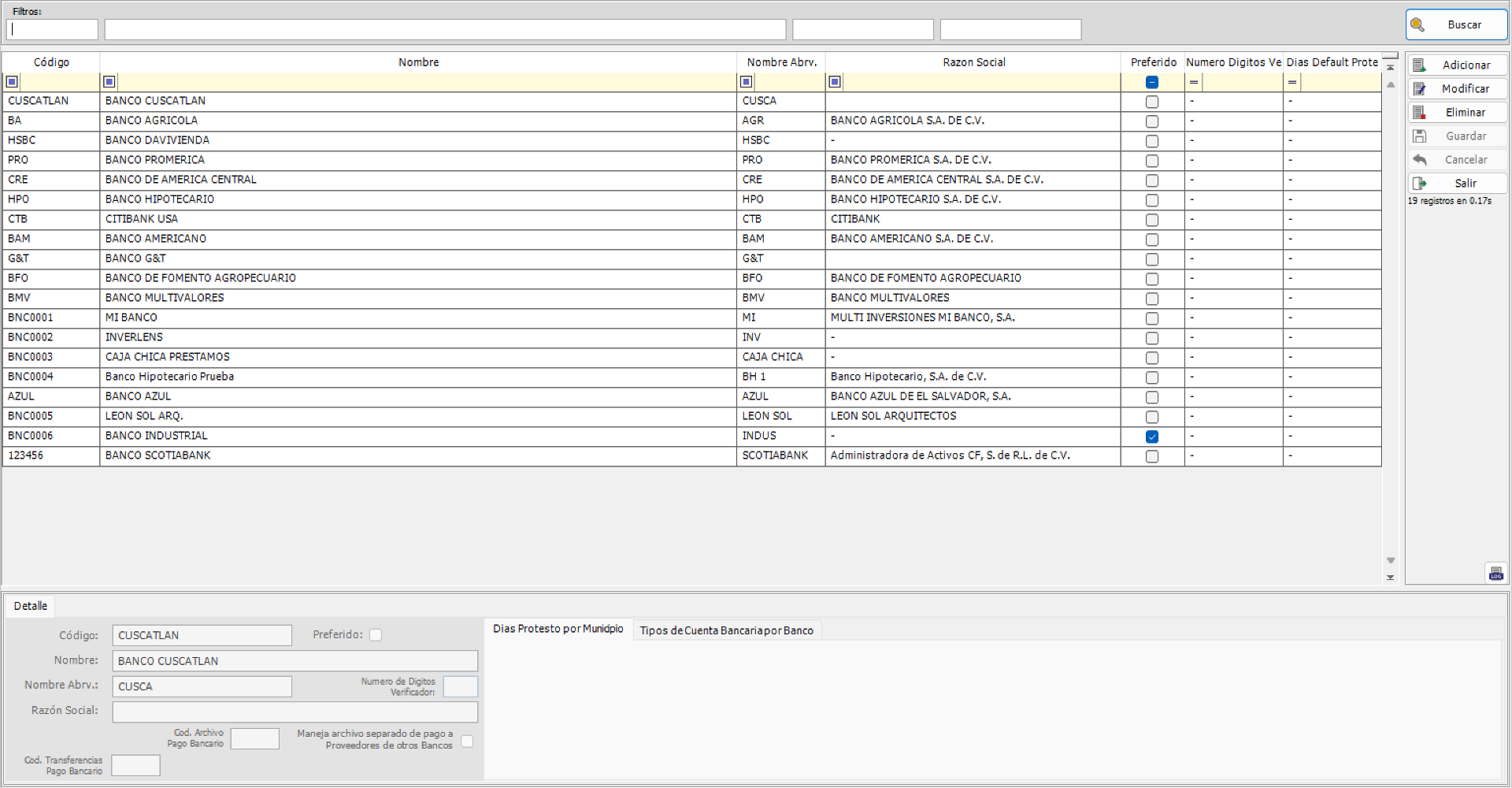 Bancos - Brilo ERP Docs