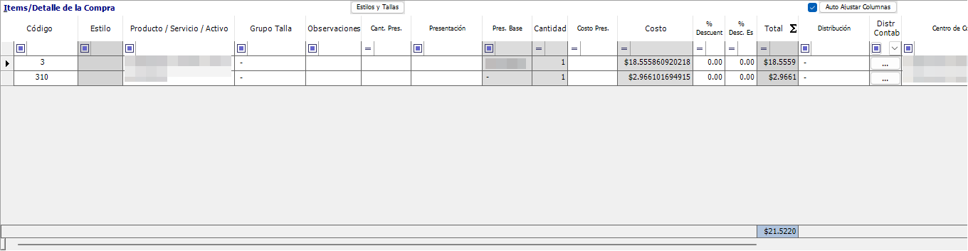 Requisiciones de Compra - Brilo ERP Docs