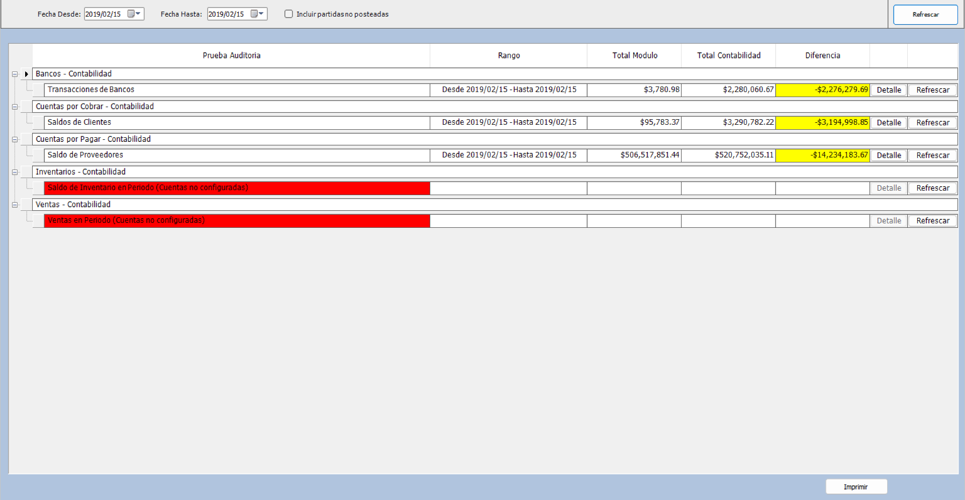 Auditor - Brilo ERP Docs