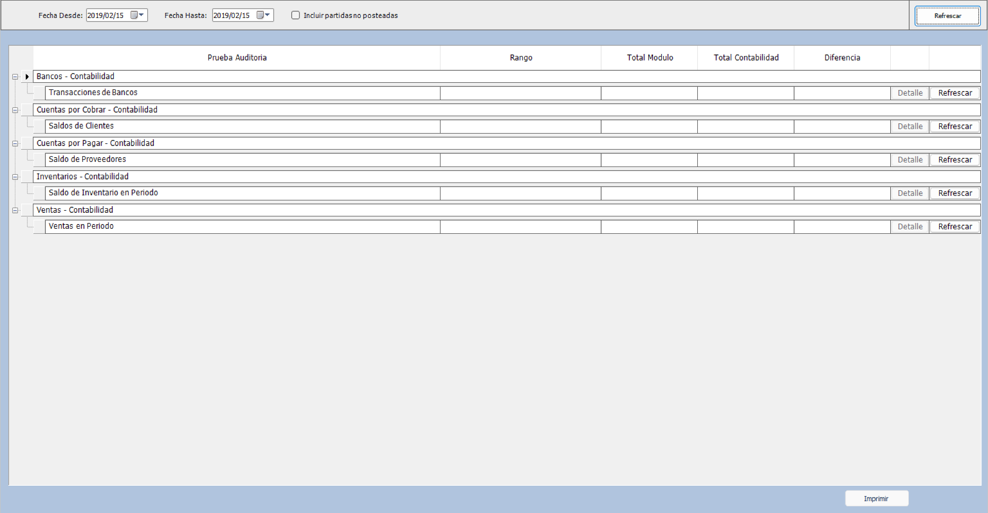 Auditor - Brilo ERP Docs