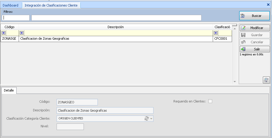 Clasificaciones de Clientes Especiales - Brilo ERP Docs