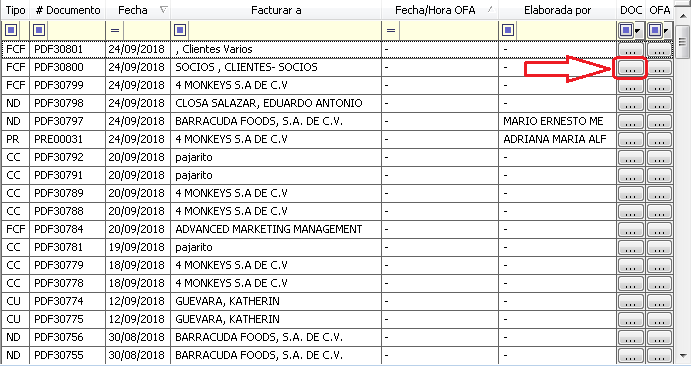 Documentos Pendientes - Brilo ERP Docs